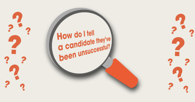 How do I tell an applicant they've been unsuccessful? - FFR