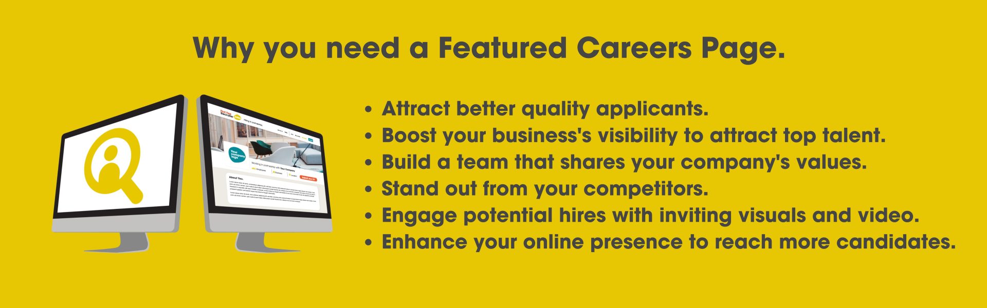Featured Careers Page - Showcase your business